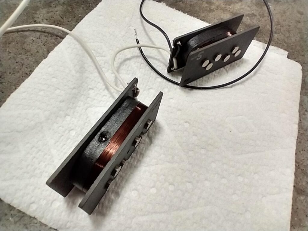 Heavy 70’s P Bass pickups – Nine One Six Pickups